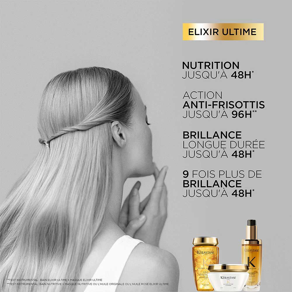 Masque Elixir Ultime • Soin aux huiles pour cheveux |KÉRASTASE